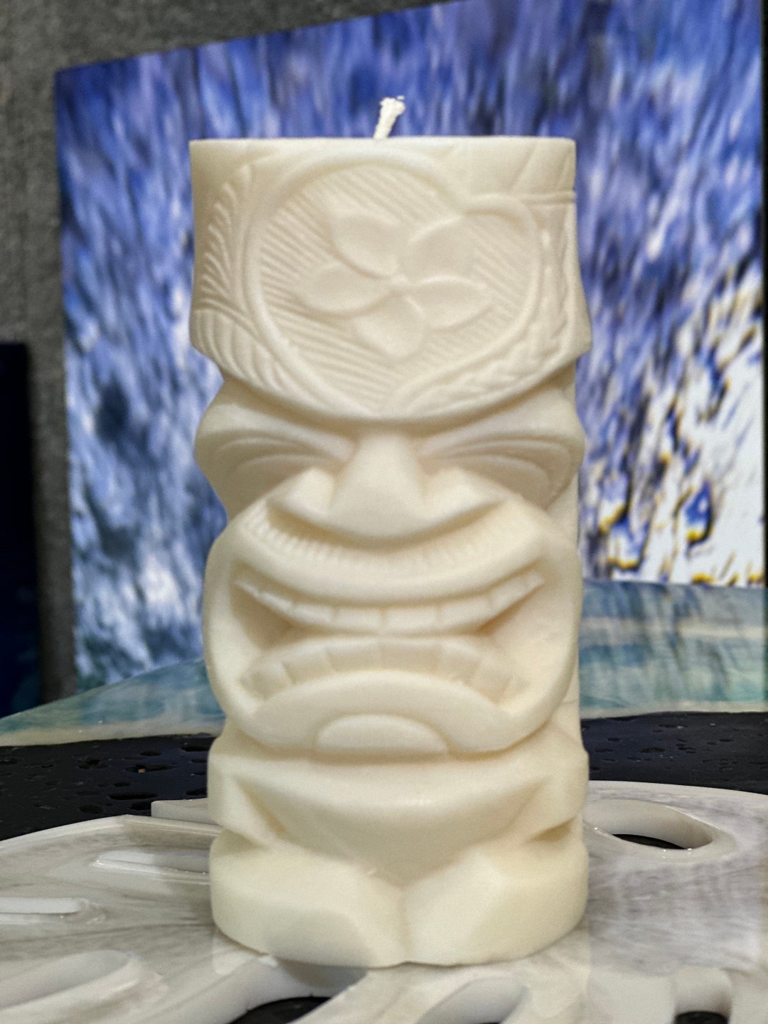 Tiki Candle Kane - Etsy