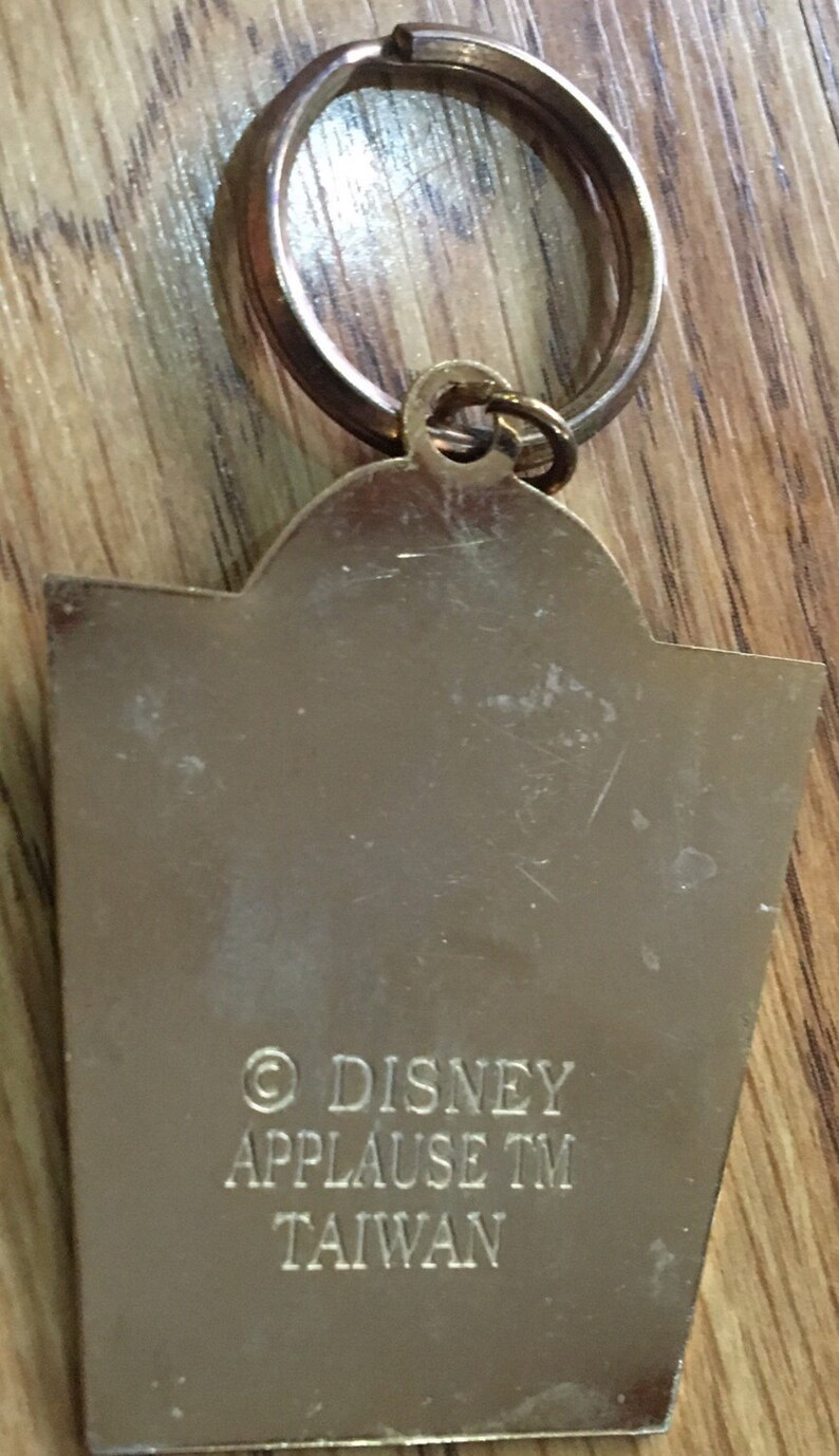 Disney Keychain Disney Key Ring Vintage Walt Disney's | Etsy
