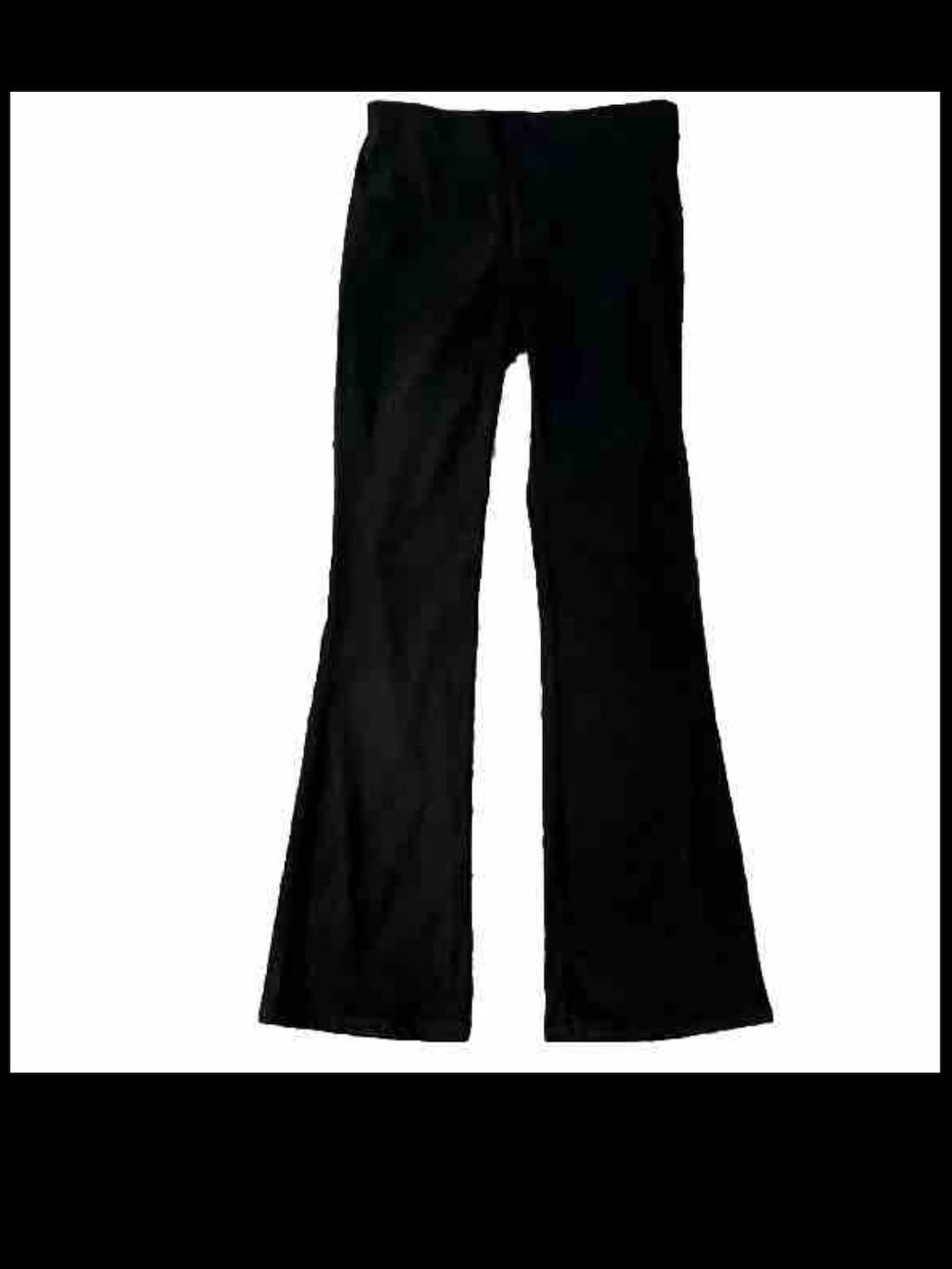 Vintage Z. Cavaricci Pants Black Faux Suede Lightweight Stretch Women’s ...