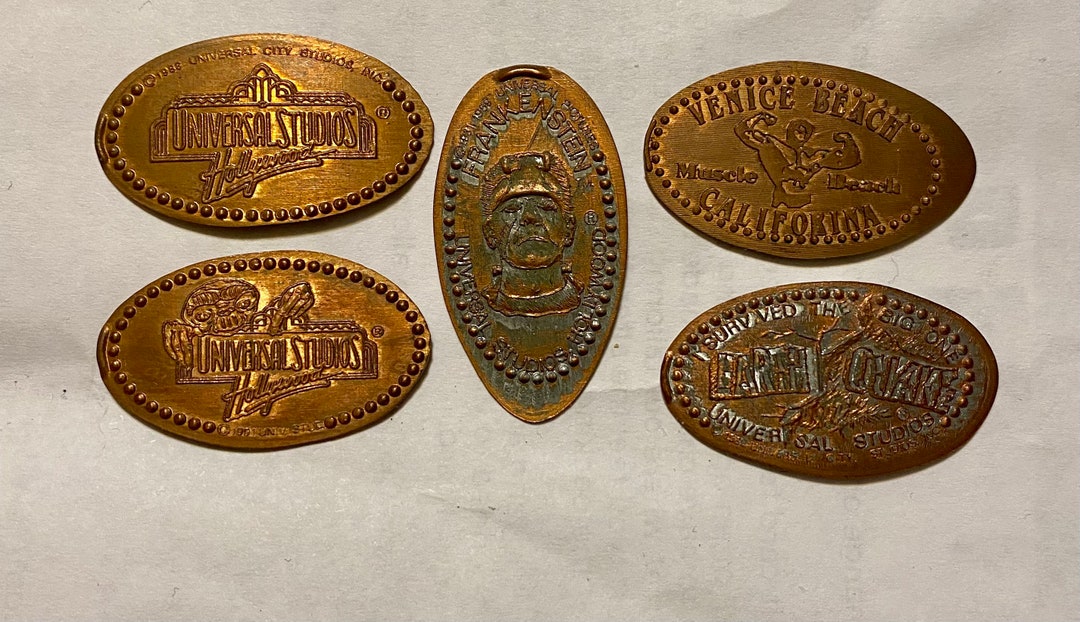 4 Vintage California Universal Studios, Venice Beach Souvenir ...