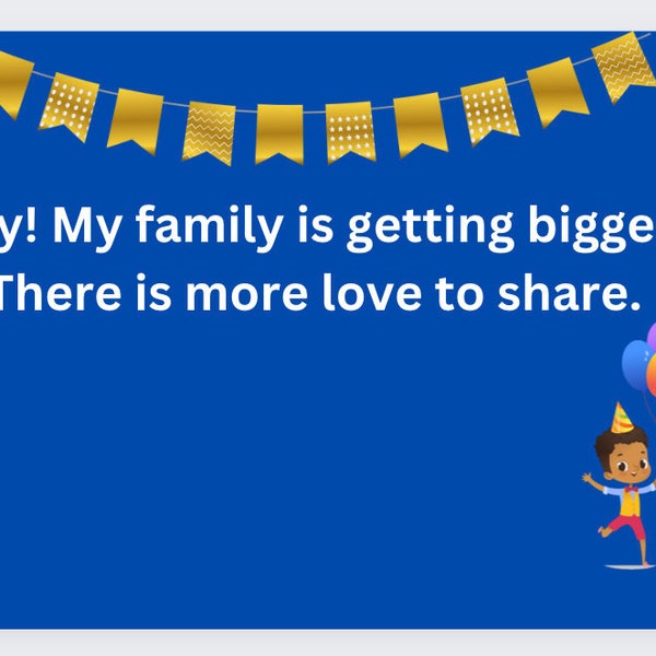 Social Story New Baby - Etsy