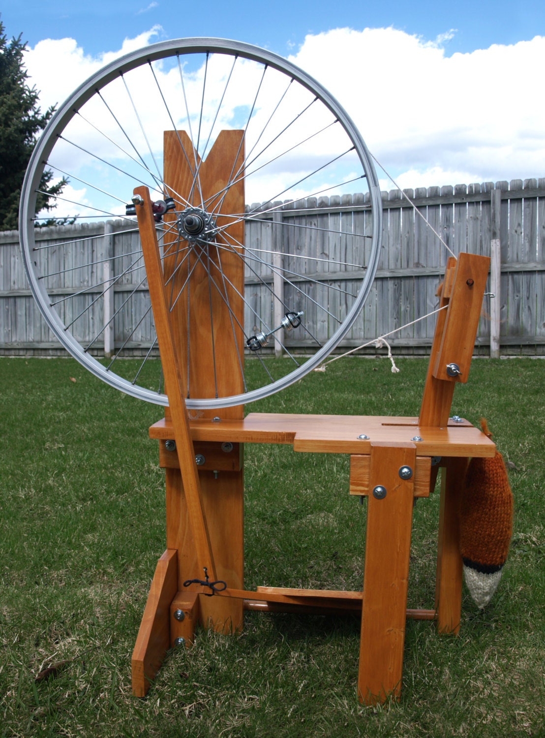 Thrifty Fox Spinning Wheel - DIGITAL PDF PLANS - Etsy