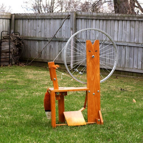 Thrifty Fox Spinning Wheel DIGITAL PDF PLANS - Etsy