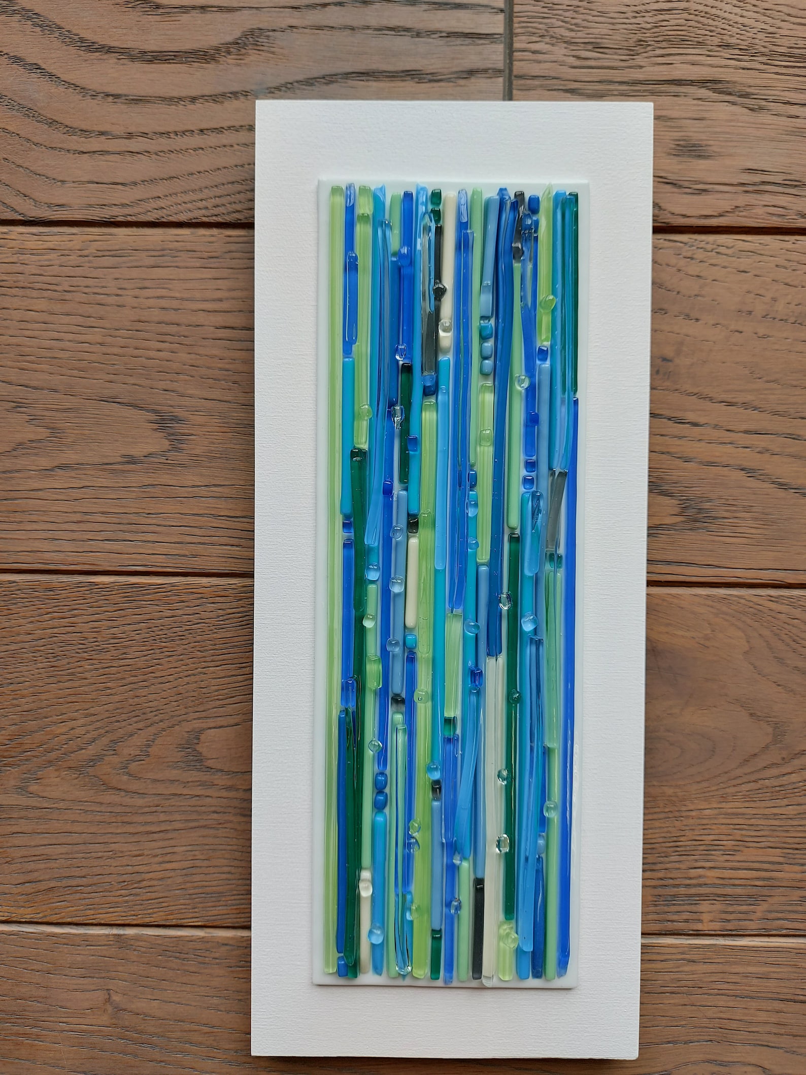 Glass Art Modern Glass Art Fused Glass Art Fused Glass Wall - Etsy UK
