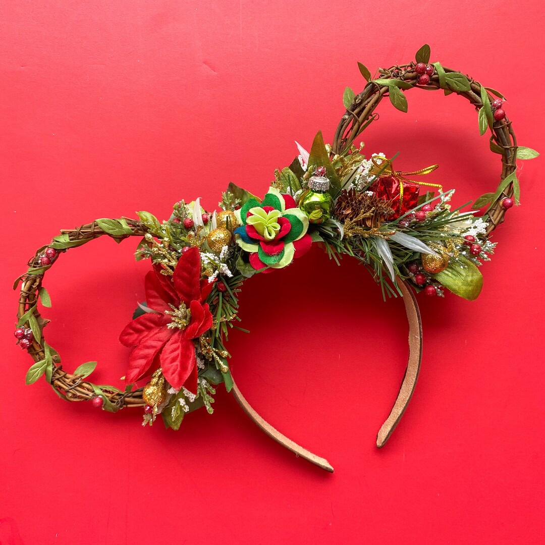 Holiday Inspired Vine Mouse Ears - Etsy