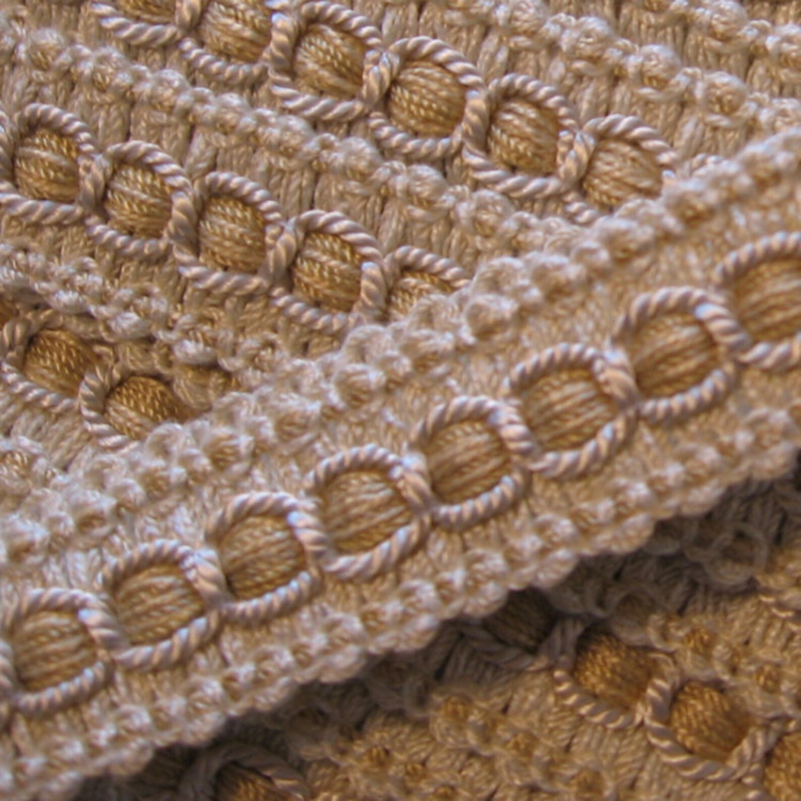 Fancy Gimp Braid in Natural & Gold 13/16 Wide More - Etsy