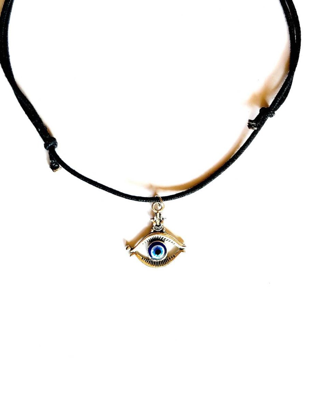 Evil Eye Necklace / Nazi Eye Necklace / Protective Necklace / Bohemian ...