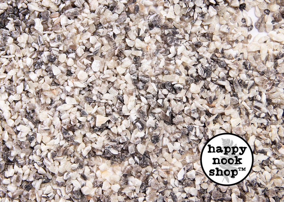 Zebra Calcite Crystal Chips, 3 Ounces COARSE Crushed Rough Healing ...