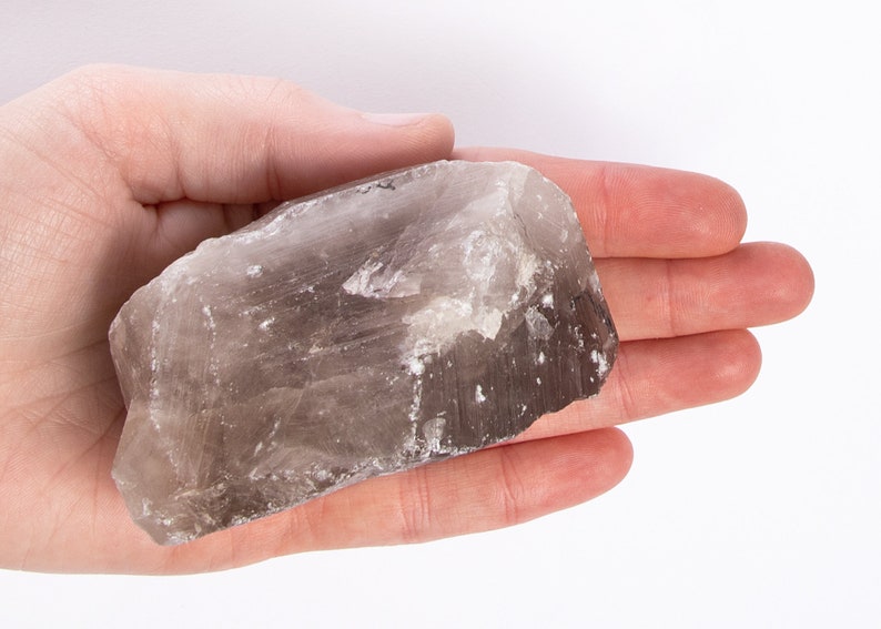 Extra Large Rough Smokey Quartz Crystal Chunk, Raw Natural Stone Piece ...