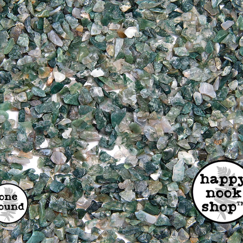 Bag of Moss Agates - Etsy