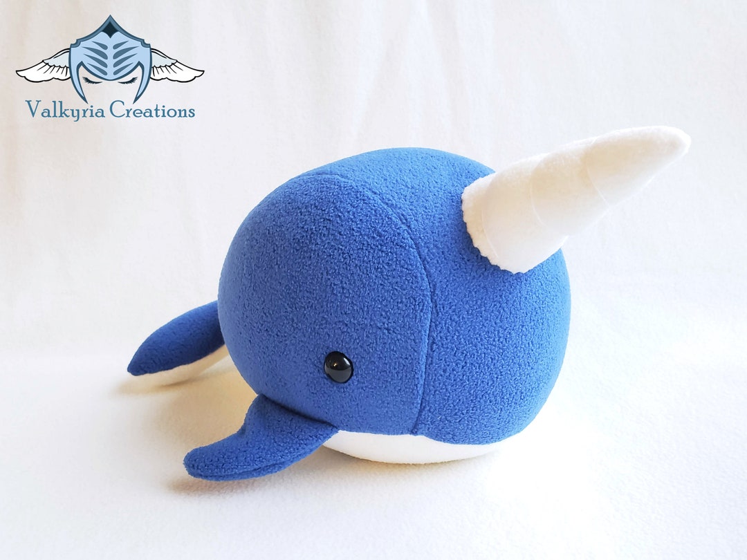 Narwhal Plush Toy - Handmade - Etsy