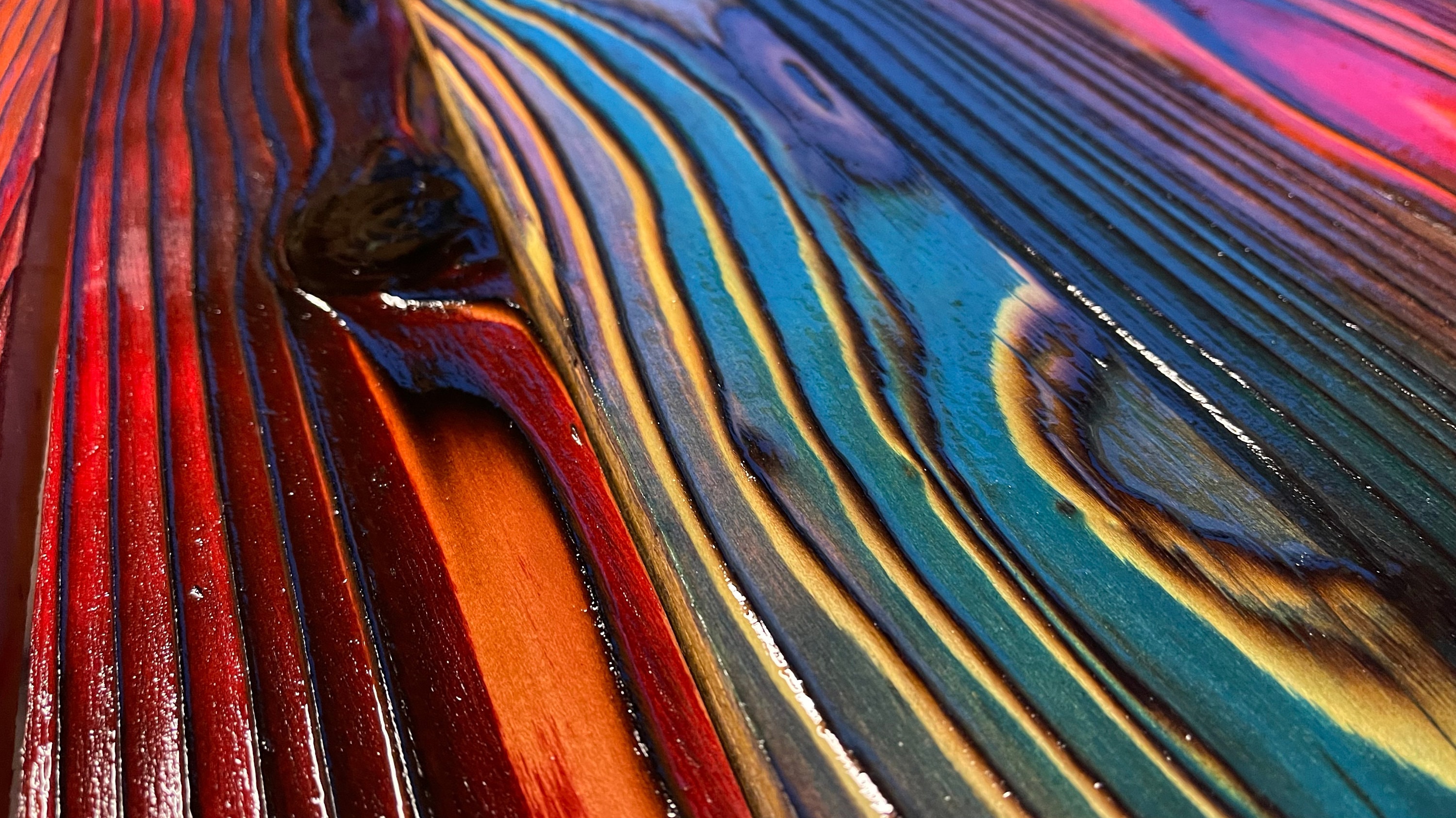 Yakisugi Dyed Boards for DIY - Etsy