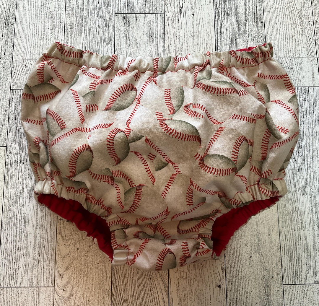 Diaper Covers/ Baseball Theme/boys Diaper Covers/ Fully Lined/ Hand ...