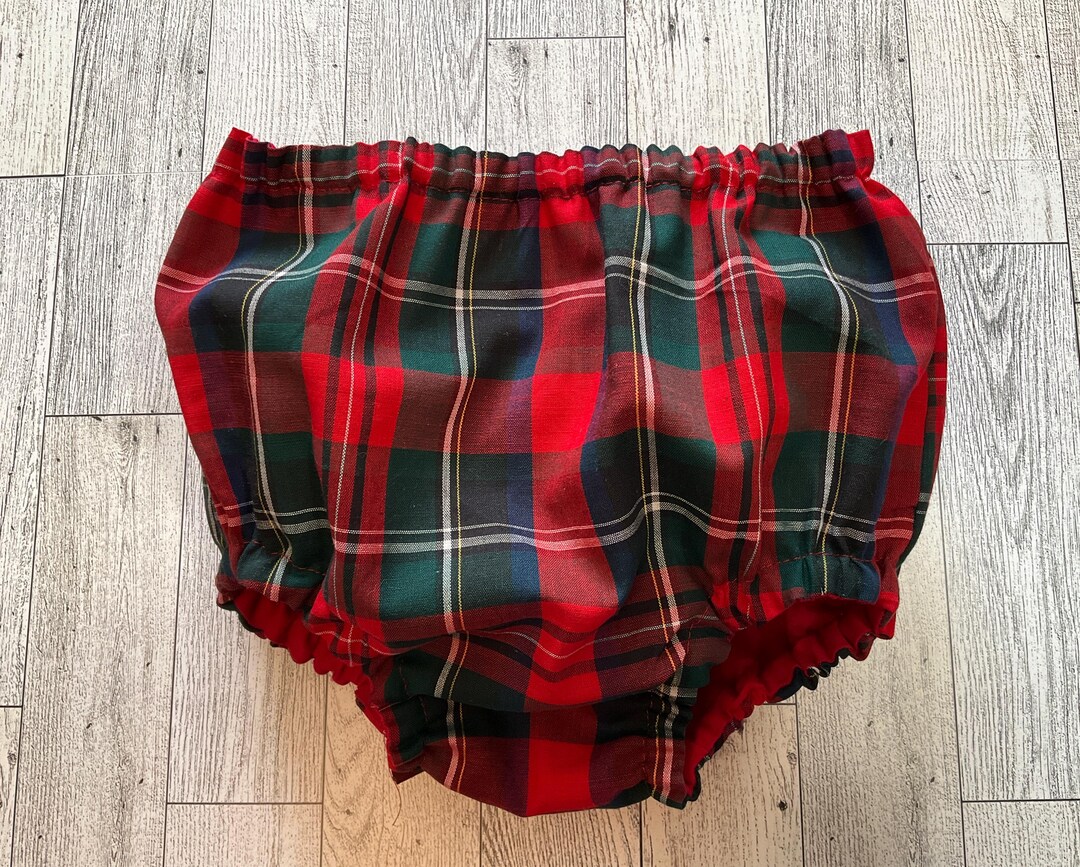 Diaper Covers/ Tartan Plaid/ Christmas Diaper Cover/ Bright Red, Green ...
