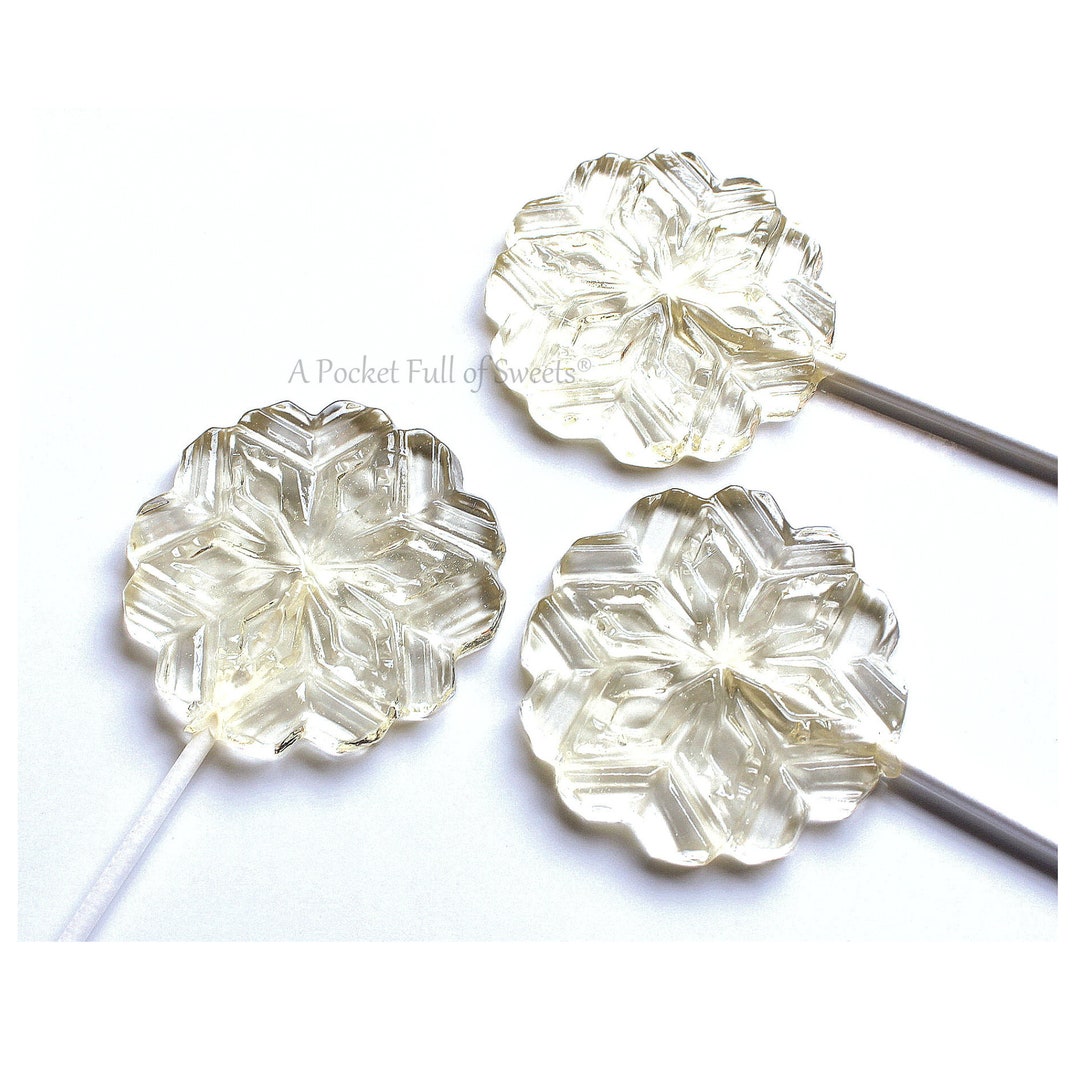 Snowflake Baby Shower, Snowflake Party Favors, 8 Snowflake Wedding ...