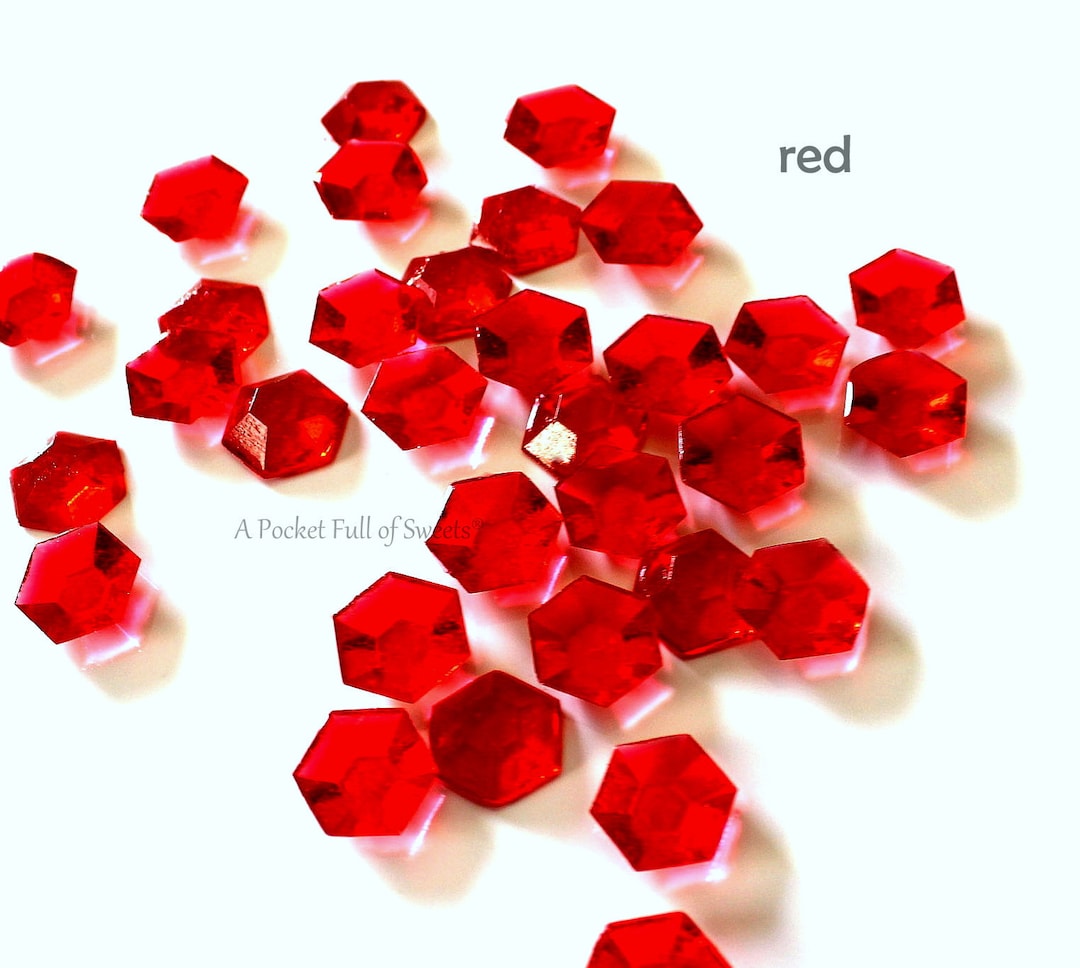 Isomalt Gems for Cake, Sugar Gems, Sugar Jewels, Cake Decorations ...