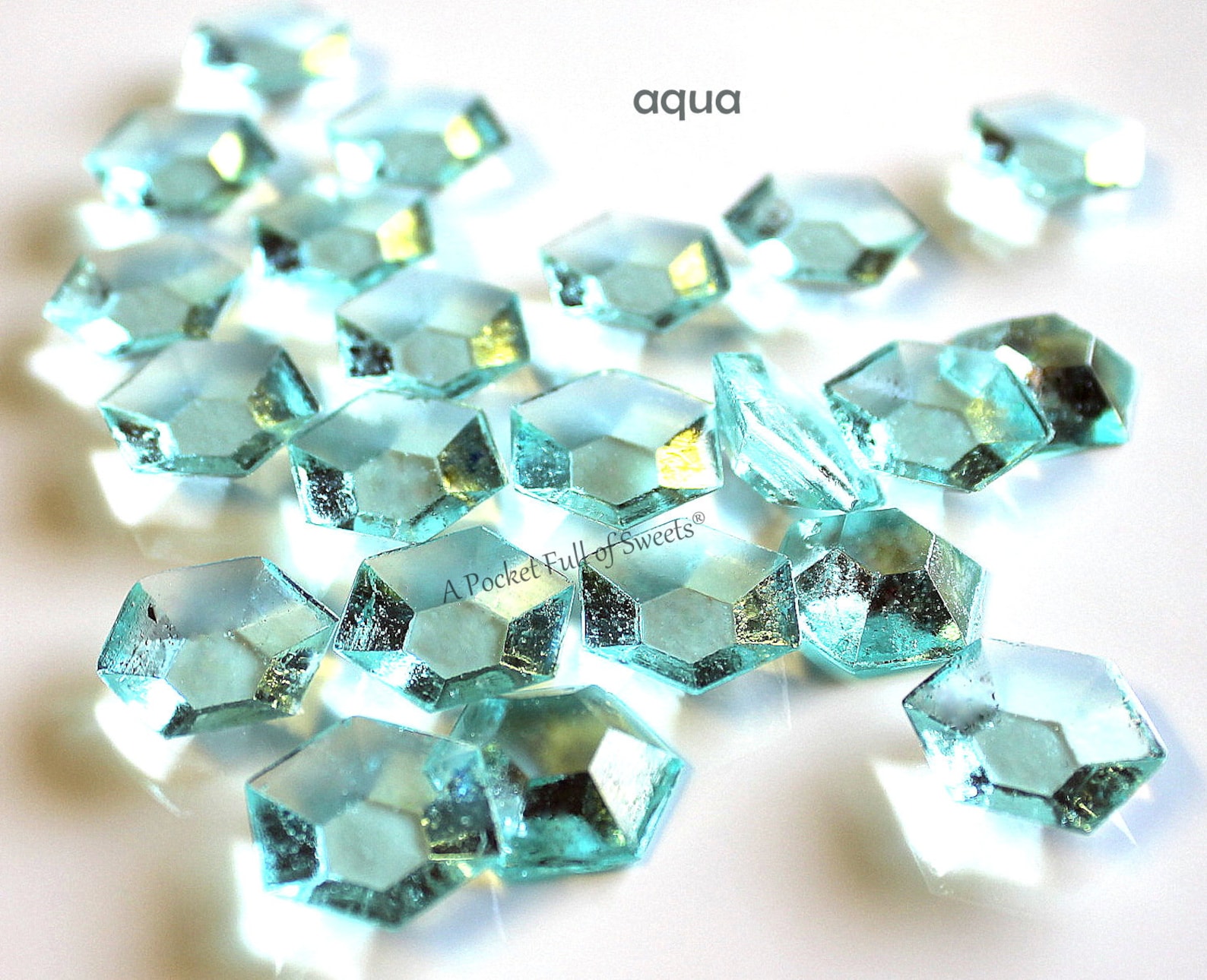 Edible Diamonds, Cake Topper, Cupcake Toppers, Candy, Sugar Gems ...