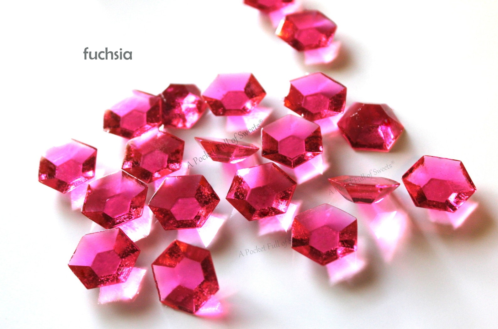 Edible Diamonds, Cake Topper, Cupcake Toppers, Candy, Sugar Gems ...