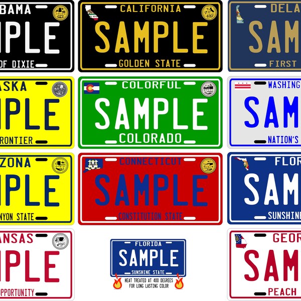 Old License Plate - Etsy