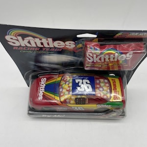 Skittles Racing Team Candy Dispenser - Vintage Nascar 1998 - Etsy