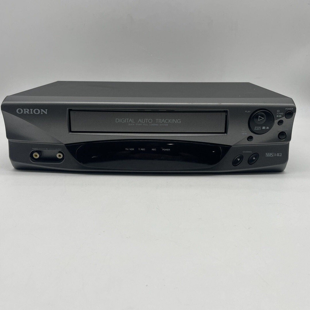 Orion VR0211 VCR VHS Tape Player & Recorder Tested Works No Remote - Etsy