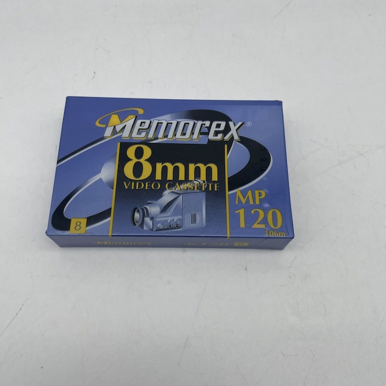 MEMOREX 8mm MP 120 Camcorder Video Cassette - Etsy