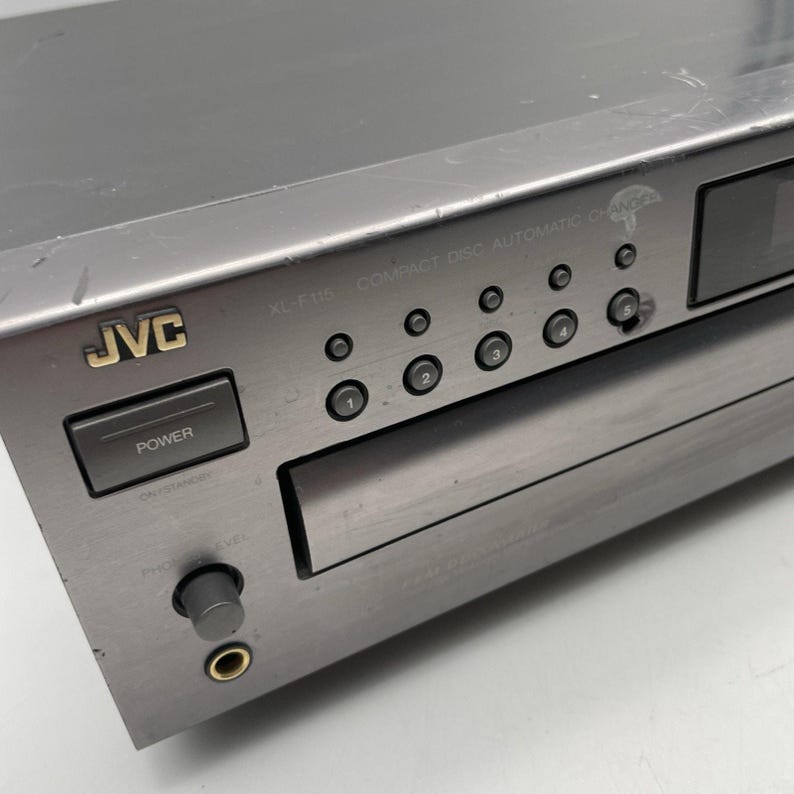 JVC XL-F115TN - Cd Player Compact Disc Automatic Changer - Grey, See Photos - Etsy