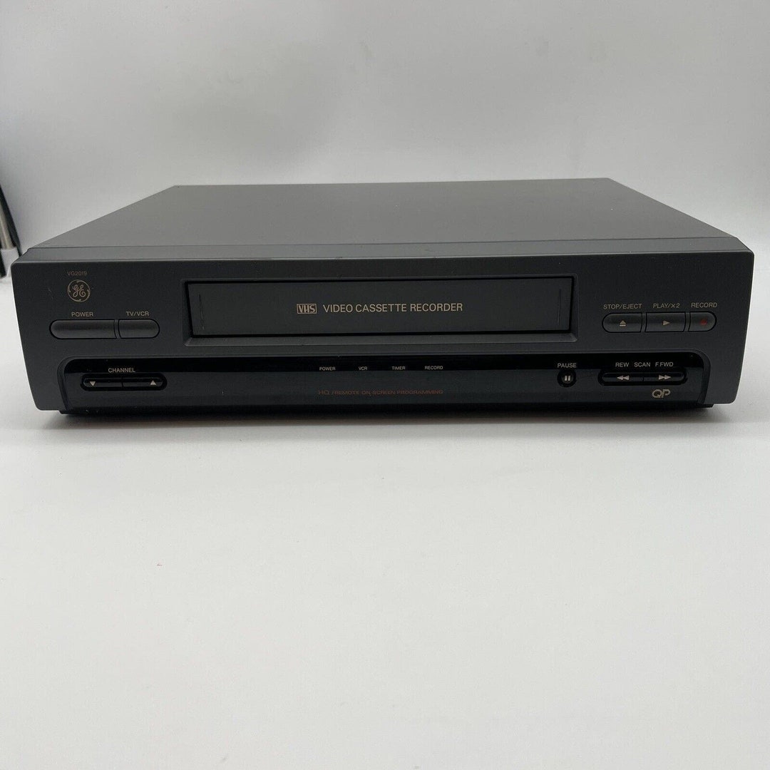 General Electric VCR VHS Video Cassette Recorder Player VG2019 No ...