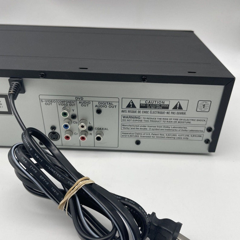 Symphonic SD7S3 DVD VCR Combo Vhs Player Recorder No Remote Works Great - Etsy