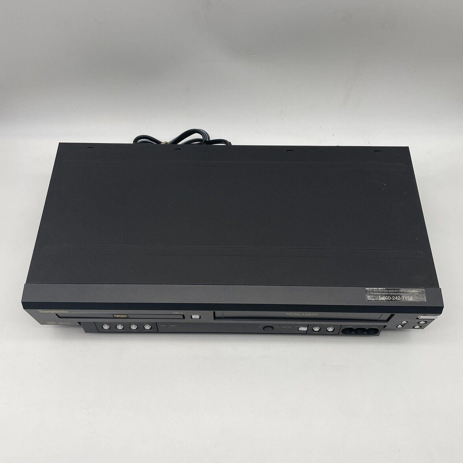 Symphonic SD7S3 DVD VCR Combo Vhs Player Recorder No Remote Works Great - Etsy