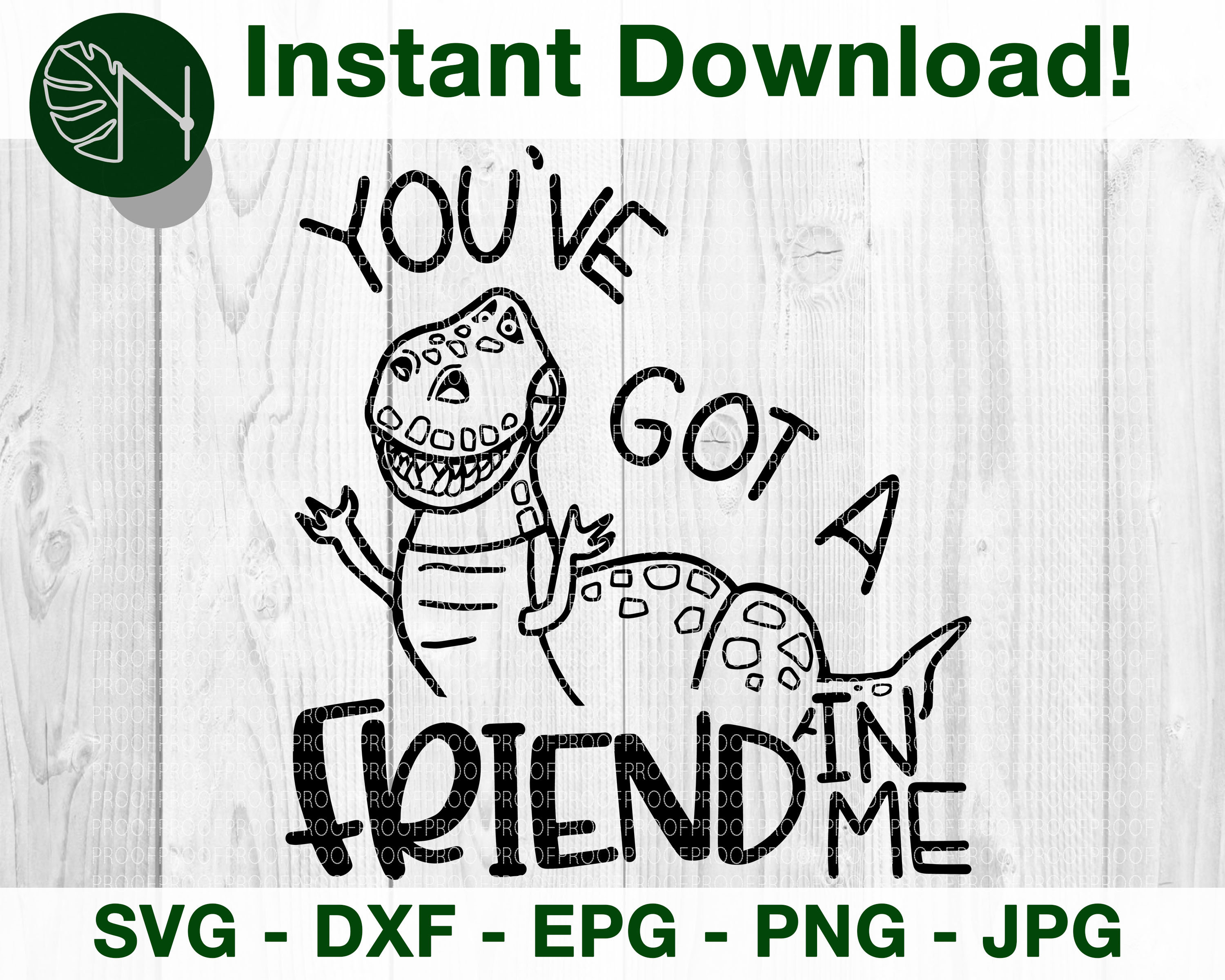 You've Got a Friend in Me Main Characters SET OF 8 | Etsy