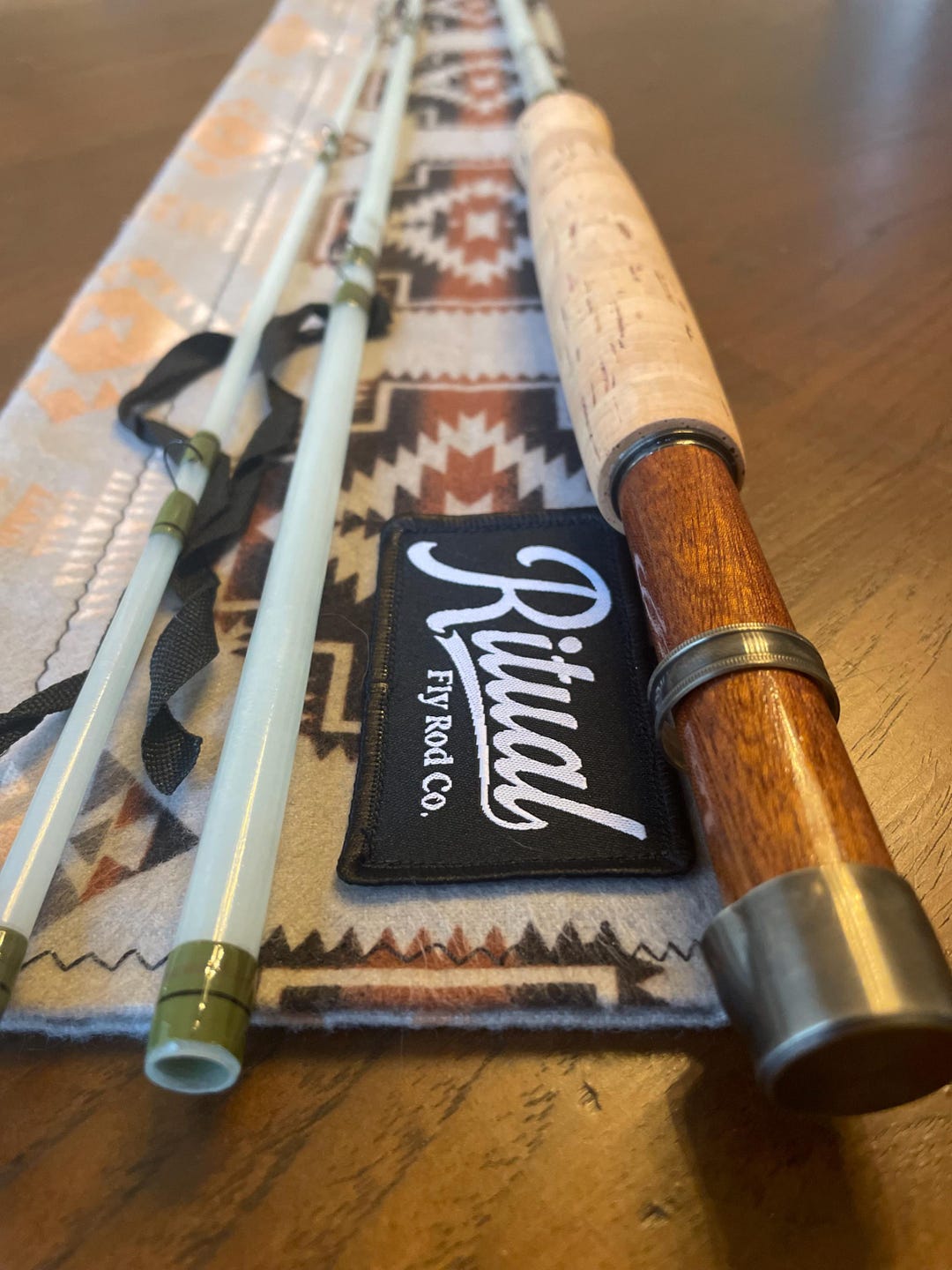 Custom Fiberglass Fly Rod 7’6” 4wt - Etsy