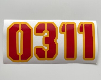 Usmc Car Decal | Etsy