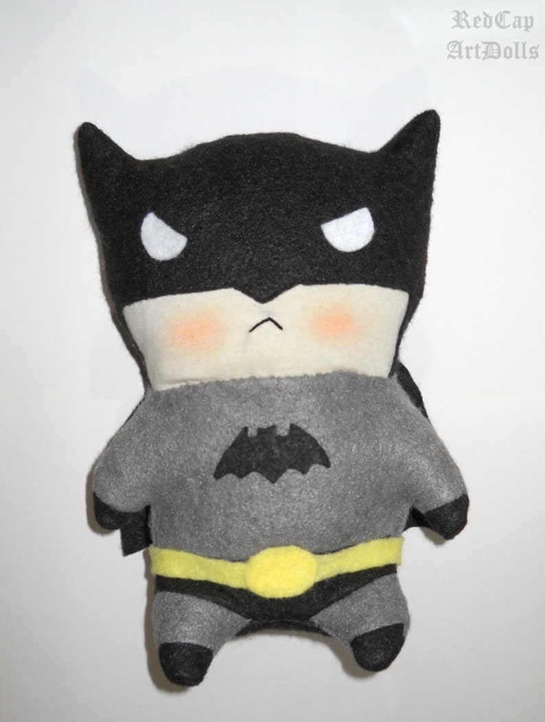 Batman Harley Quinn Joker Mini Plushie DC Comics Toy Plush | Etsy