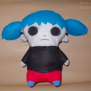 Sally Face Sally Fisher Larry Inspired Kawaii Plushie Toy Ornament Two ...