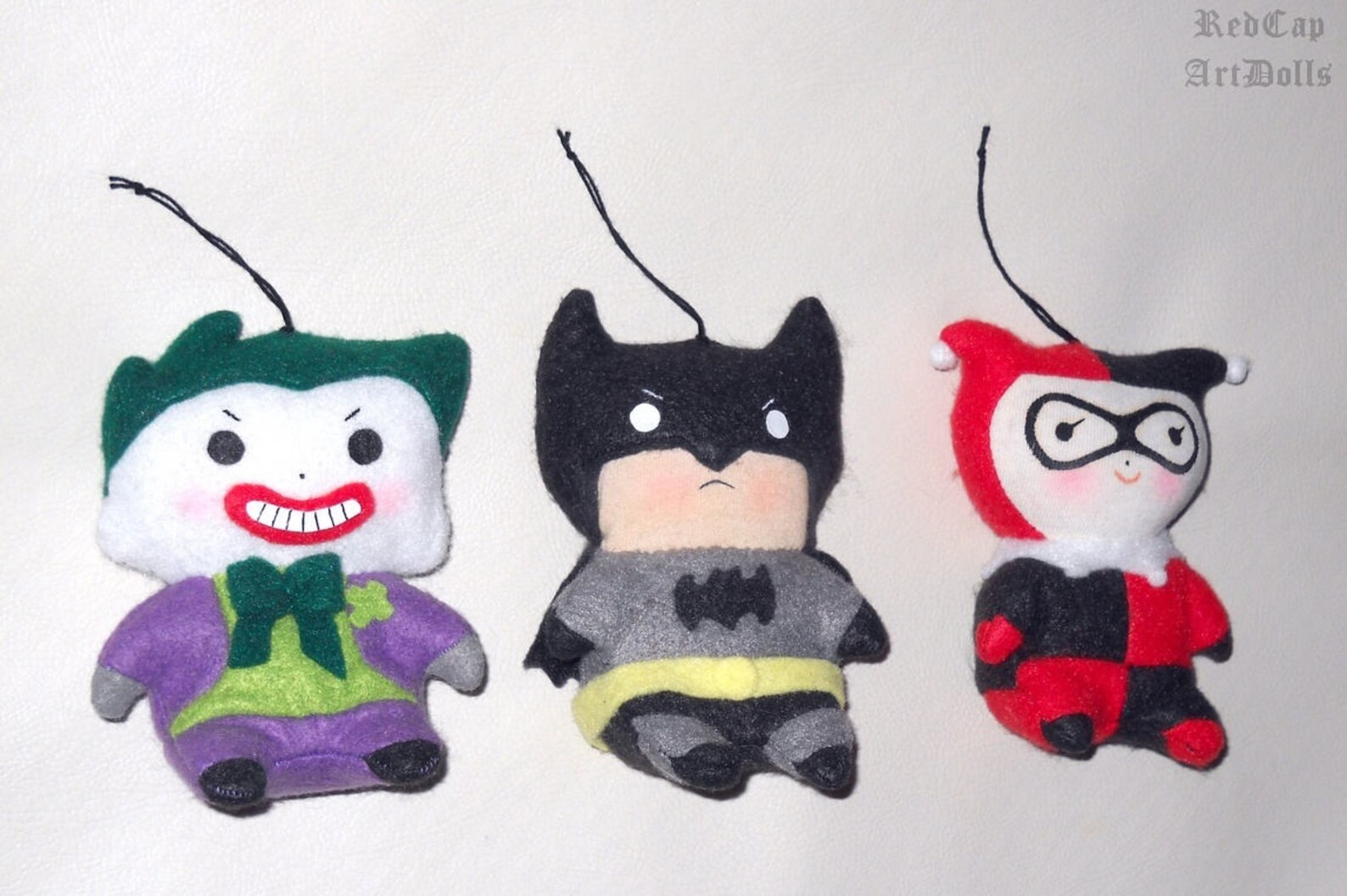 Batman Harley Quinn Joker Mini Plushie DC Comics Toy Plush | Etsy