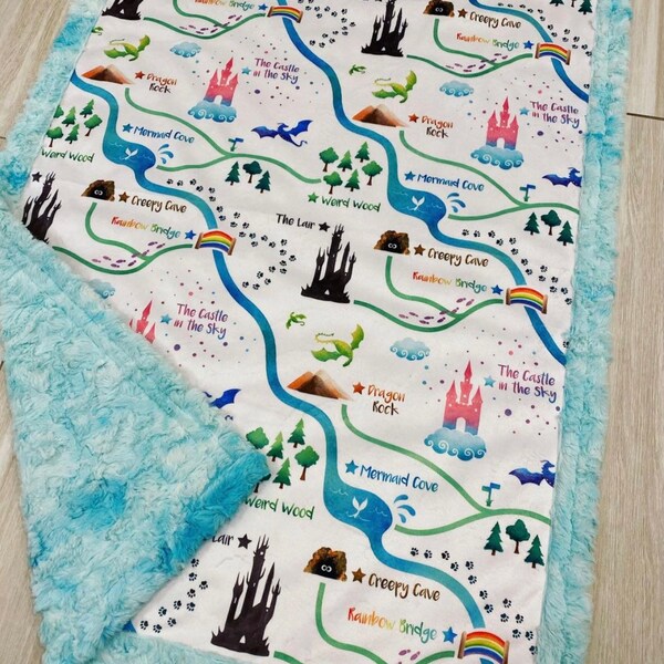 Fairy Tale Map - Etsy