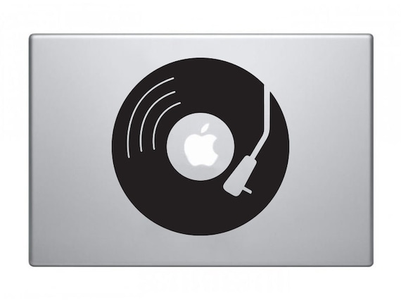 Music Record Decal // Music Themed Decal // Vintage Decal // - Etsy