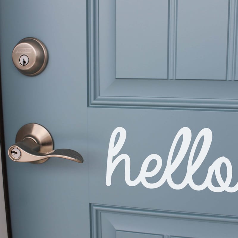 Front Door Vinyl - Etsy