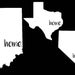 Custom State Decal // home. Car Decal // Vinyl - Etsy