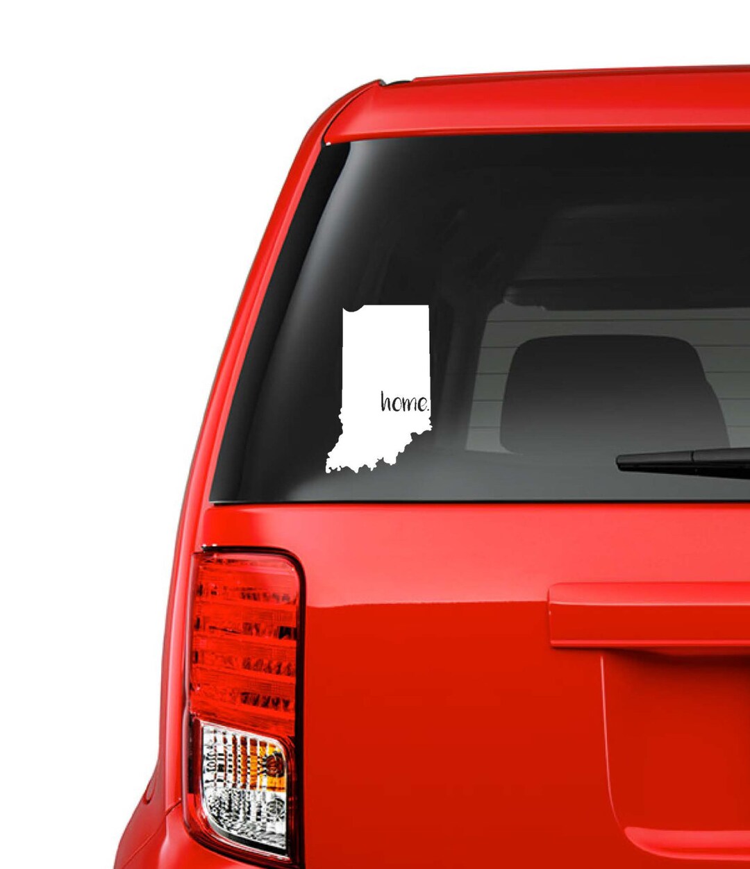 Custom State Decal // "home." Car Decal // Vinyl Decal, Car Sticker ...