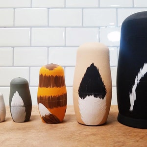 Custom Cat Nesting Doll // 6 Pc Set Nesting Dolls // Cat Dolls ...