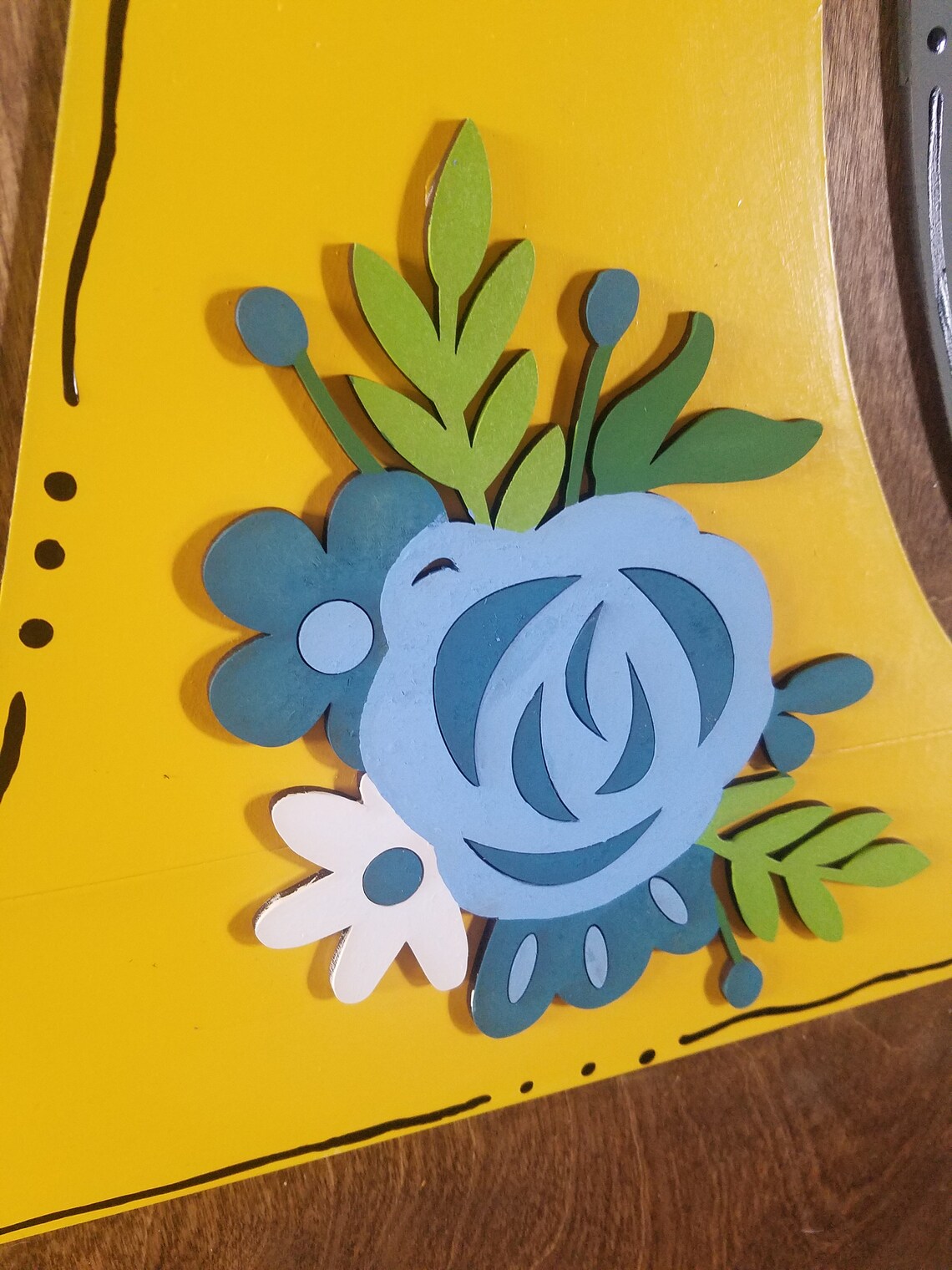 Custom Stand Mixer Round Sign // Kitchen Sign // Home Decor // | Etsy