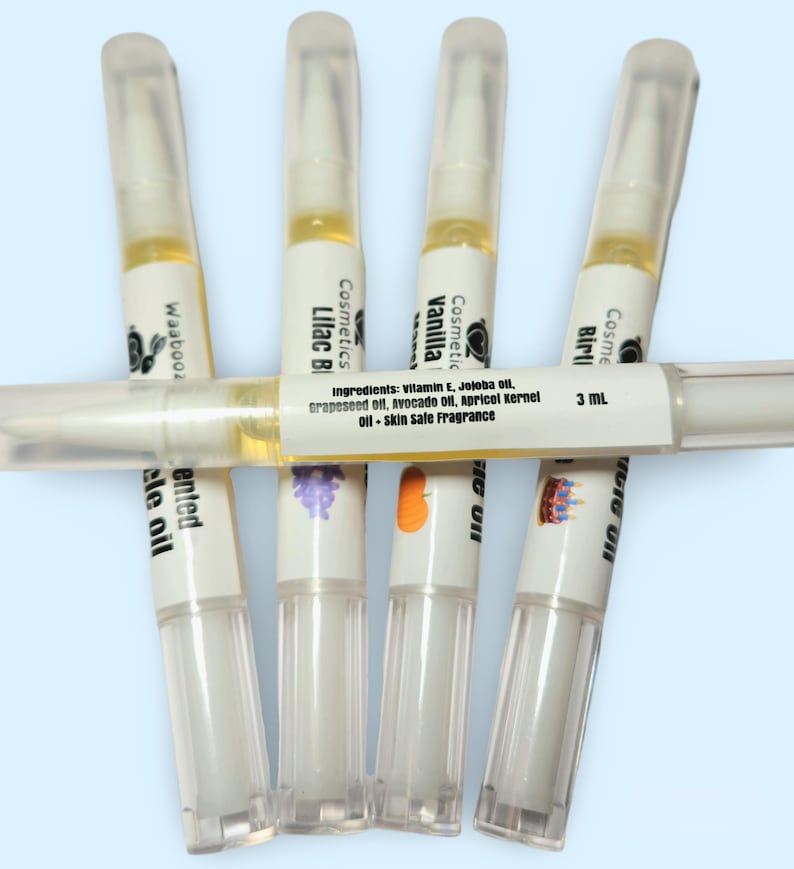 Scented Cuticle Oil Pen: Natural Vegan Nail Treatment - Etsy