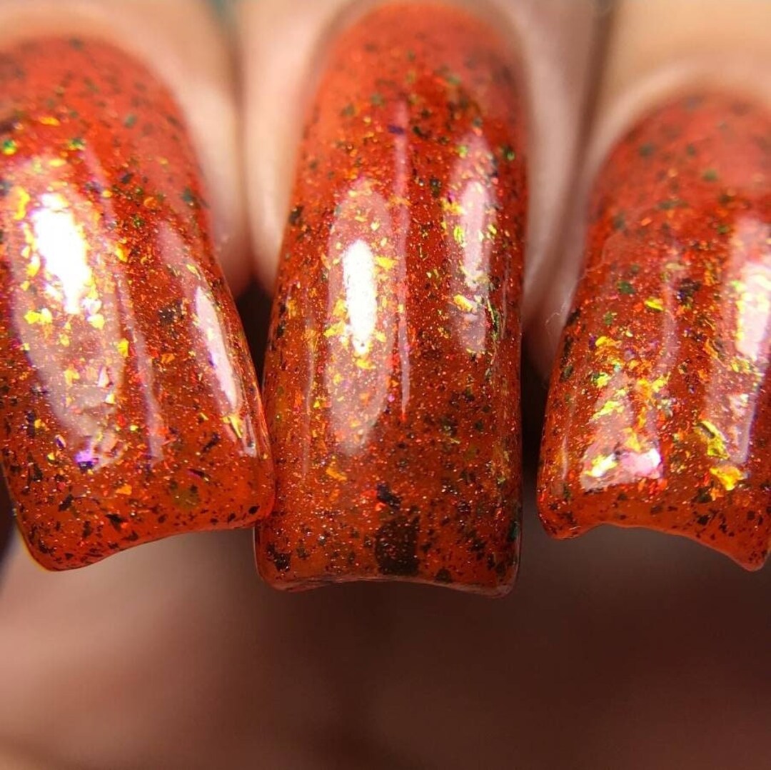 One Human Alcohol Beer, Please Nail Polish, Flakie Indie Nail Polish ...