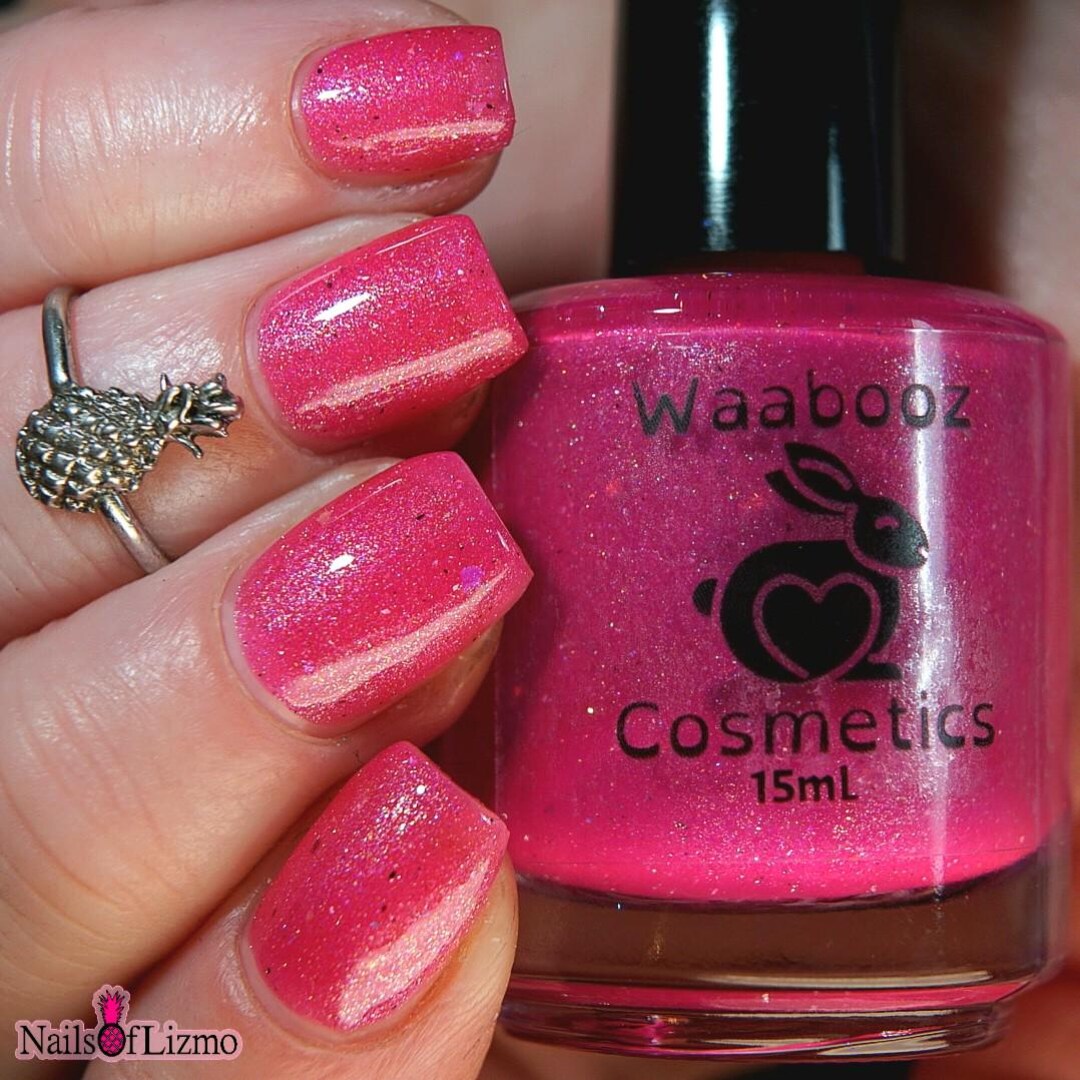 Limited Edition Indie Nail Polish - Minjikawaan "mittens" - Hot Pink ...