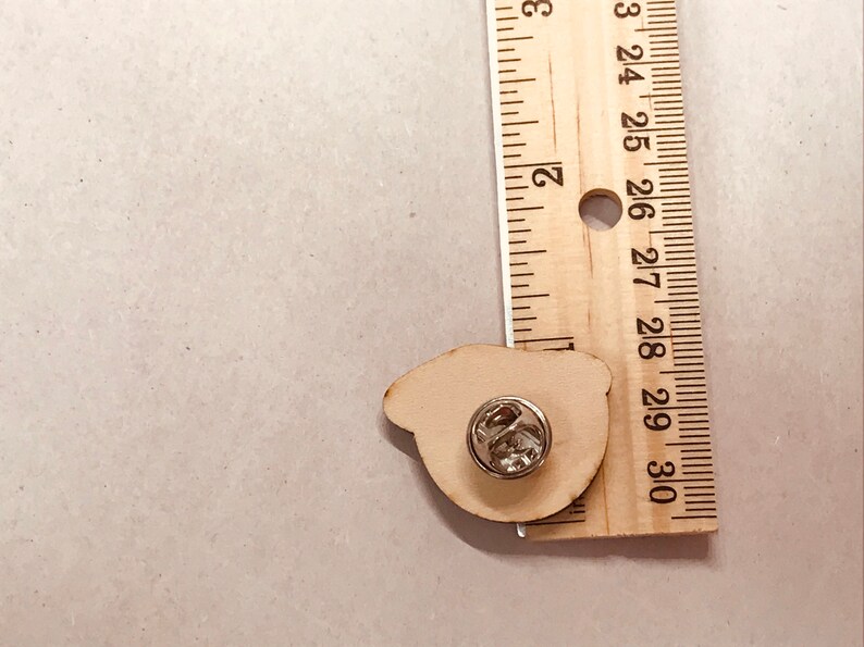 LDC Lapel Pins Laser Cut Tie Tack Wooden LDC Pin JW Ldc | Etsy