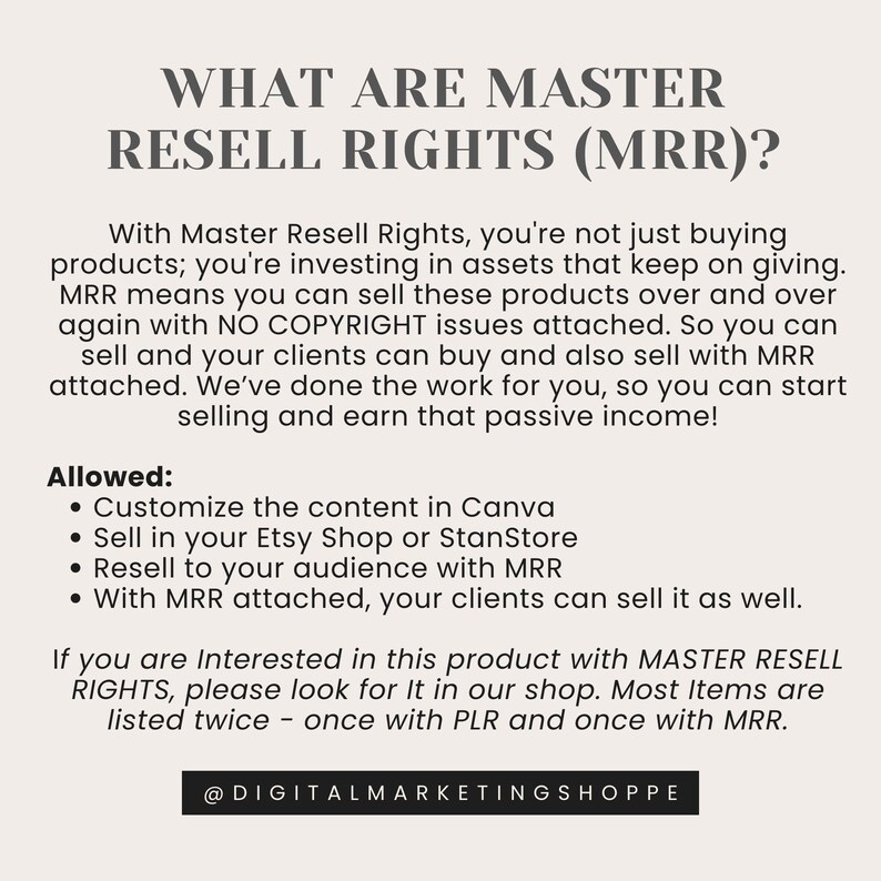 Digital Marketing Guide, Digital Product Ideas, MRR, Digital Product ...