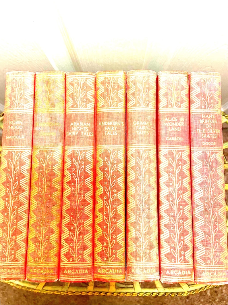 Book Set, Children's Classics, 1950s Arcadia House Classics, 7 Volumes ...