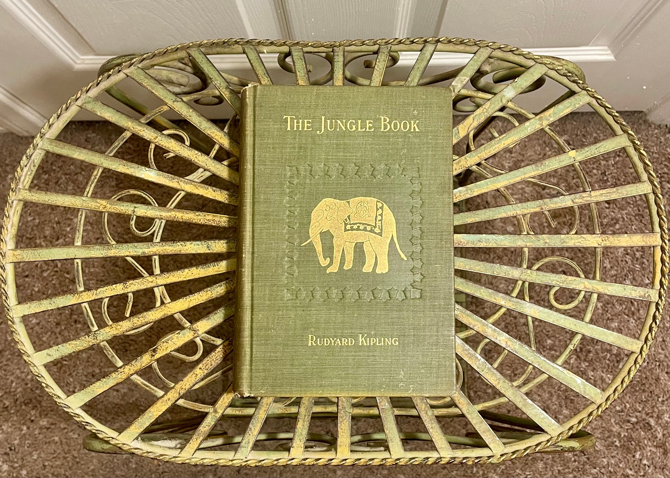 First Edition THE JUNGLE BOOK by Rudyard Kipling, Copyright 1893, 1894 ...